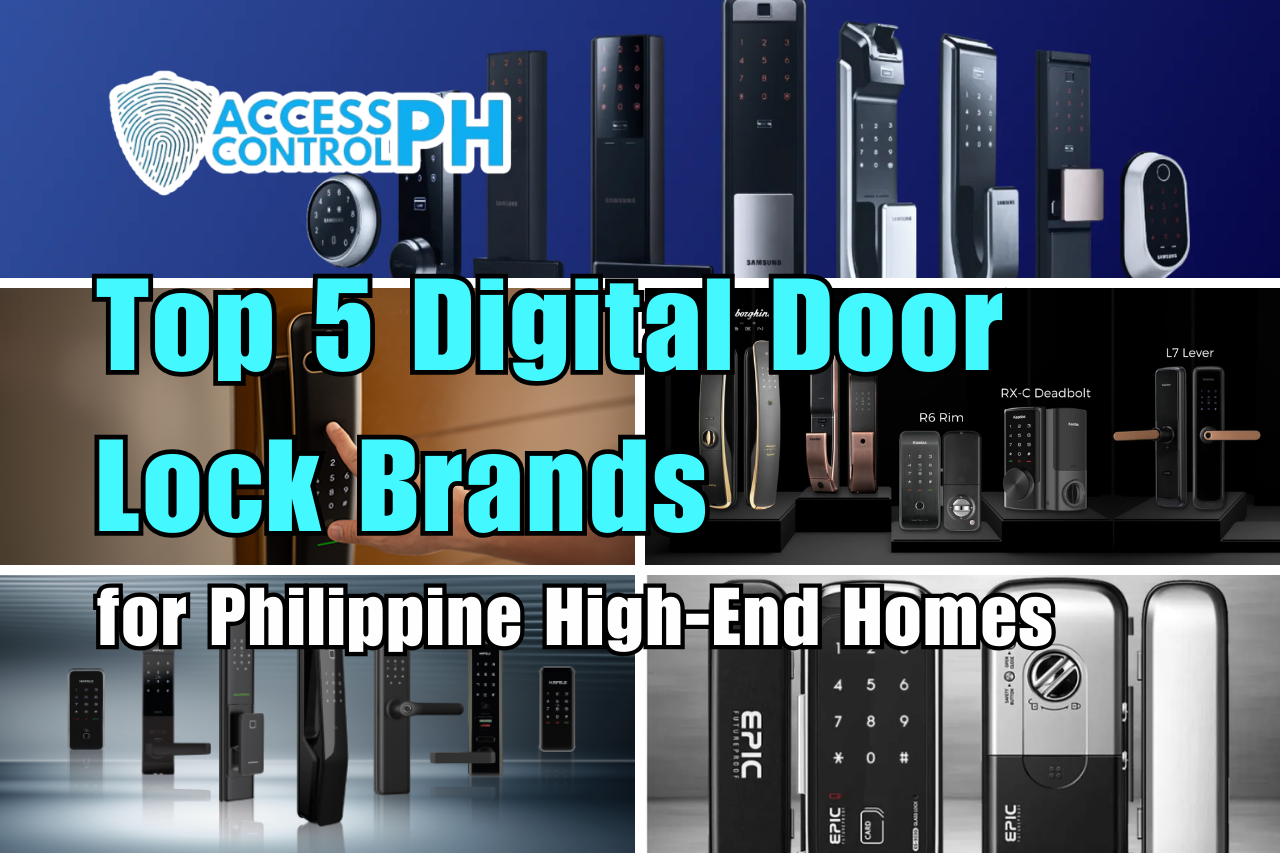 Top 5 Digital Door Lock Brands for Philippine High-End Homes